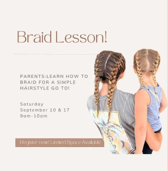 Attention Parents: Braiding Lesson! - TSPA Holland